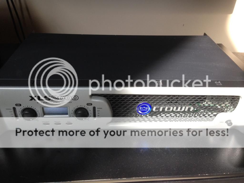 Crown XLS2000 power amplifier, like new in original box | AVS Forum