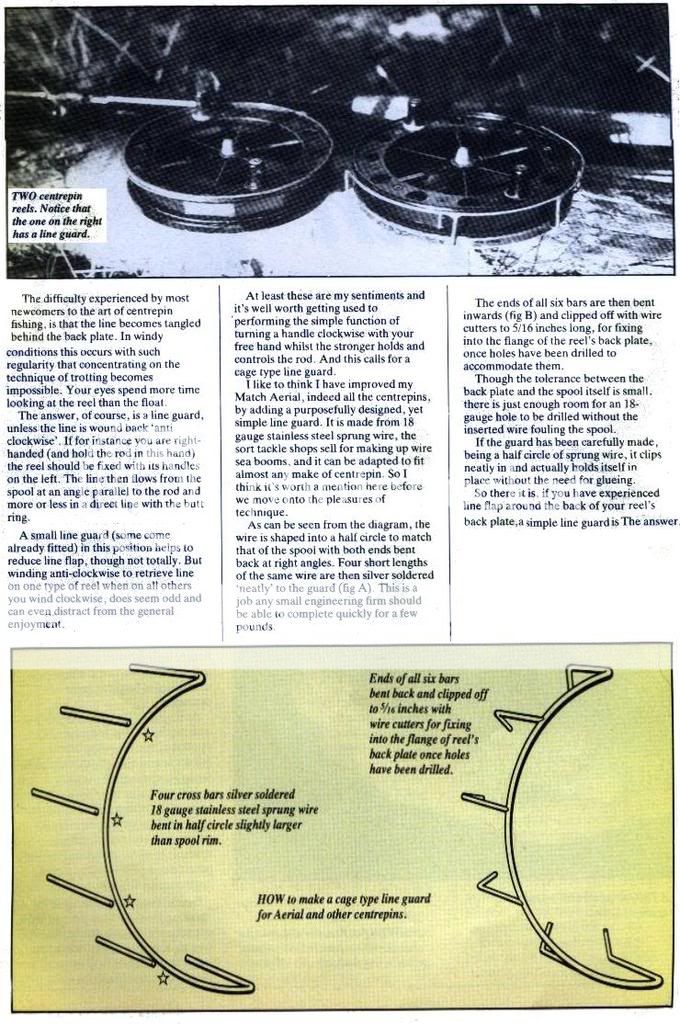 Line guard for a match aerial - The Traditional Fisherman's Forum