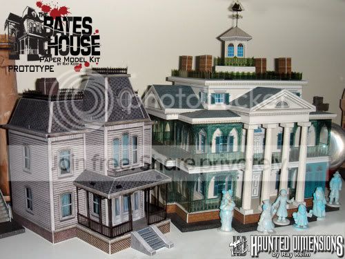The Bates House Paper Model Kit - Page 2