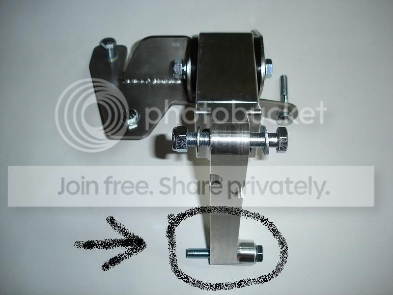 What size bolt goes into the bottom of my rear mount?? | Honda / Acura ...