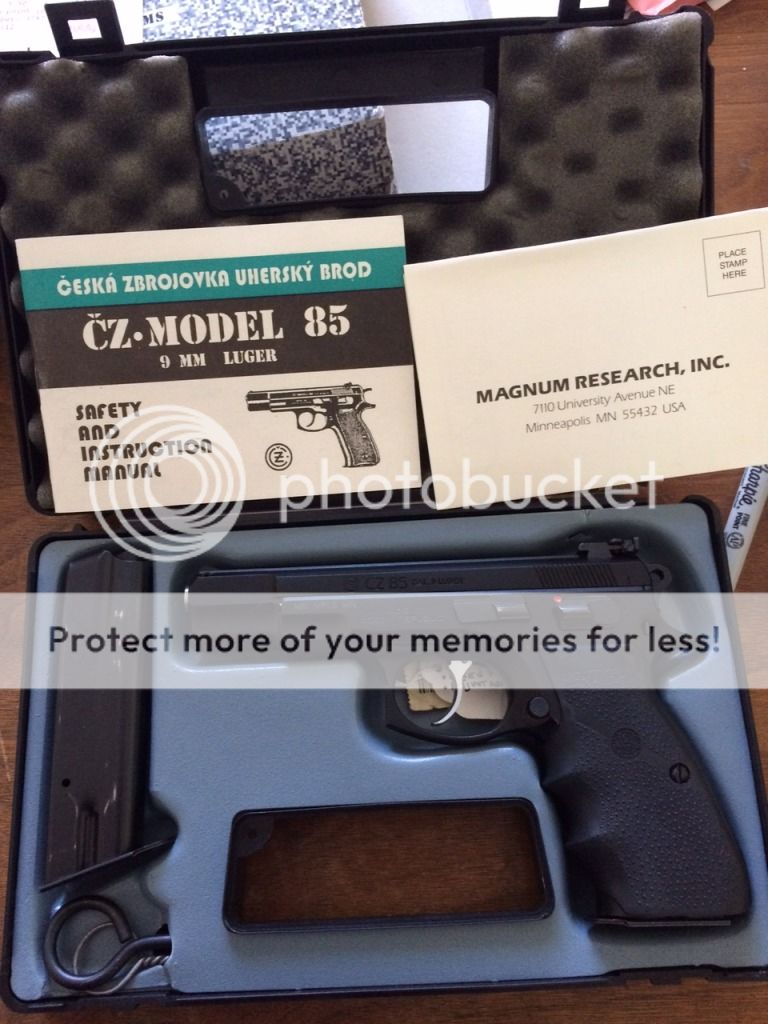 Is this a rare "Transitional" CZ 85 Combat? | Rimfire Central Firearm Forum