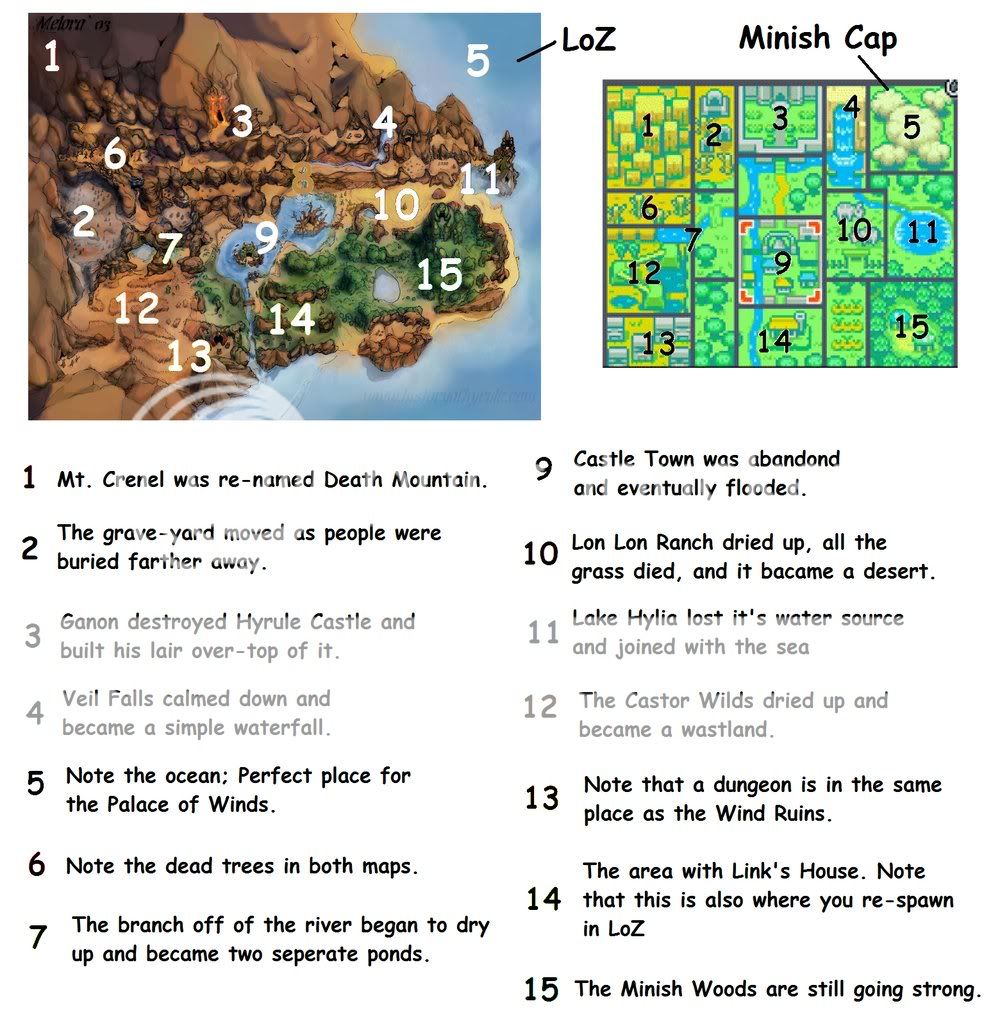 Proof that MC and LoZ are in the same Timeline. - Theorizing - Zelda ...