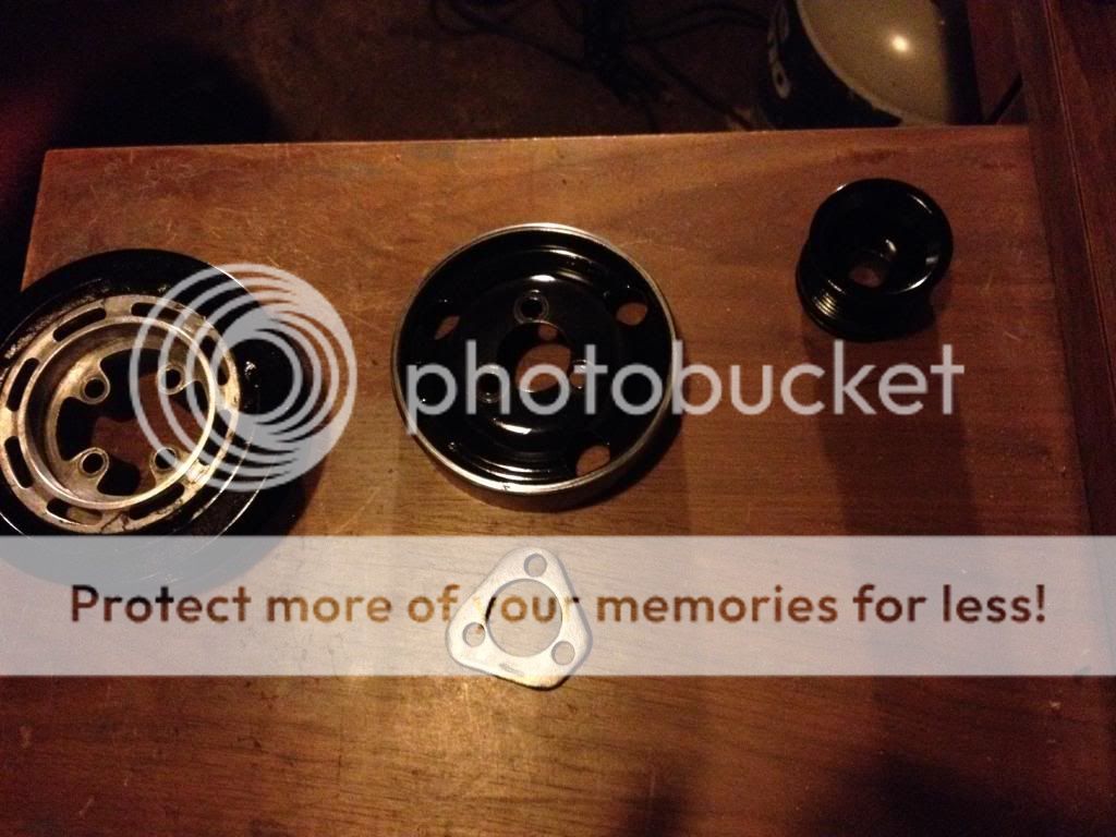 FS: Serpentine belt conversion pulleys for 16V ABF alternators | VW ...